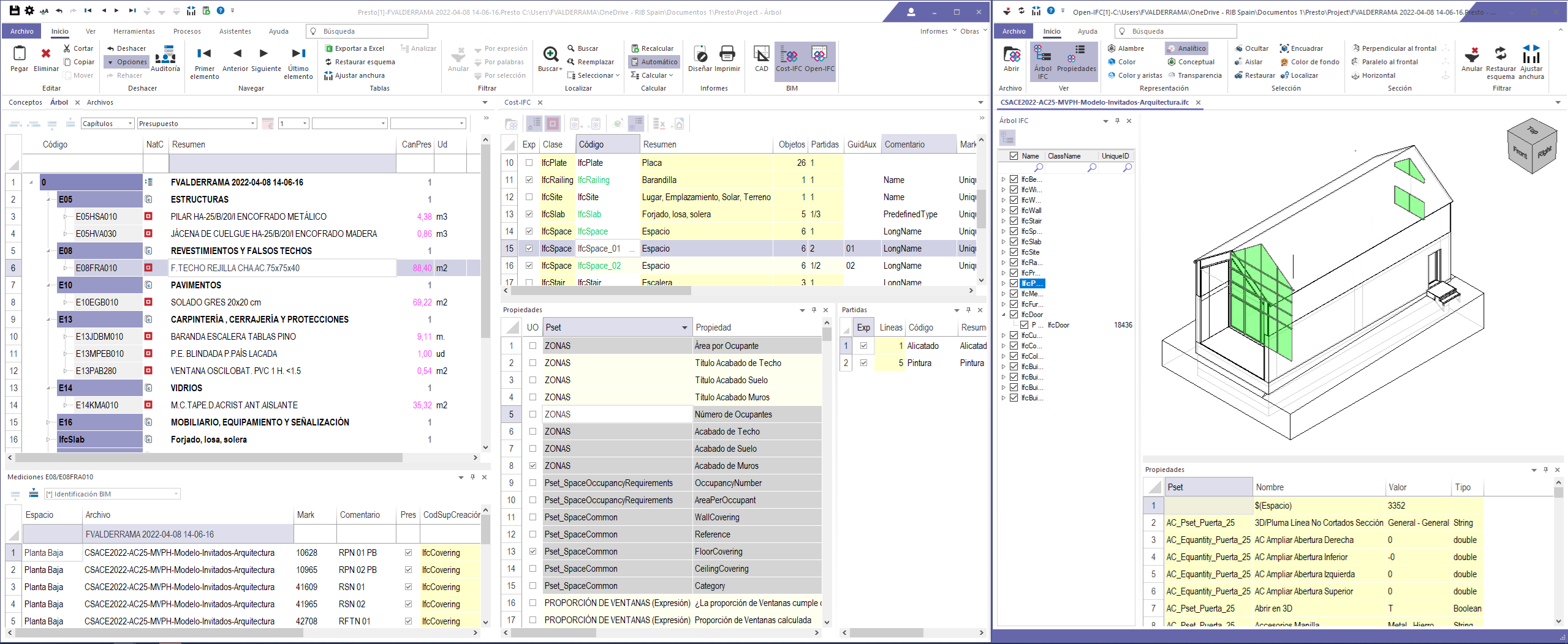 RIB Spain = Presto + iTWO. Software para construcción.