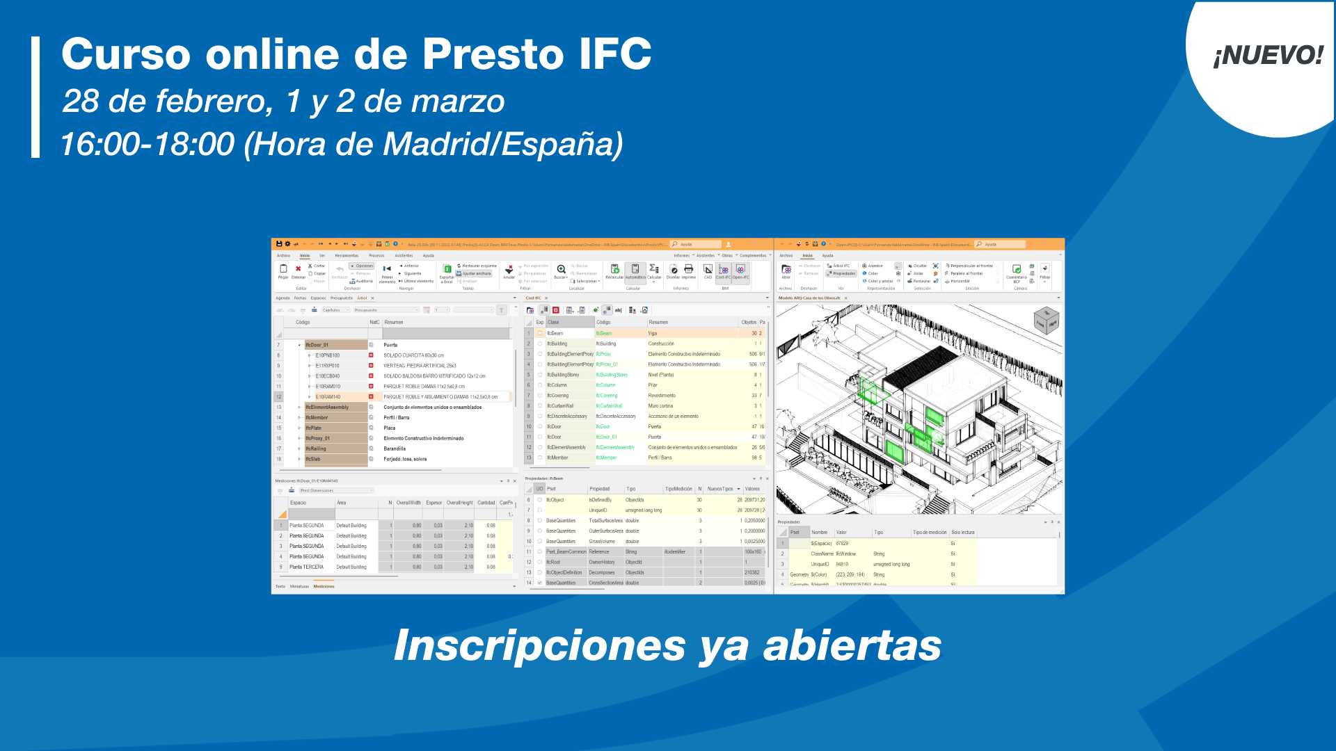 RIB Spain = Presto + iTWO. Software para construcción.