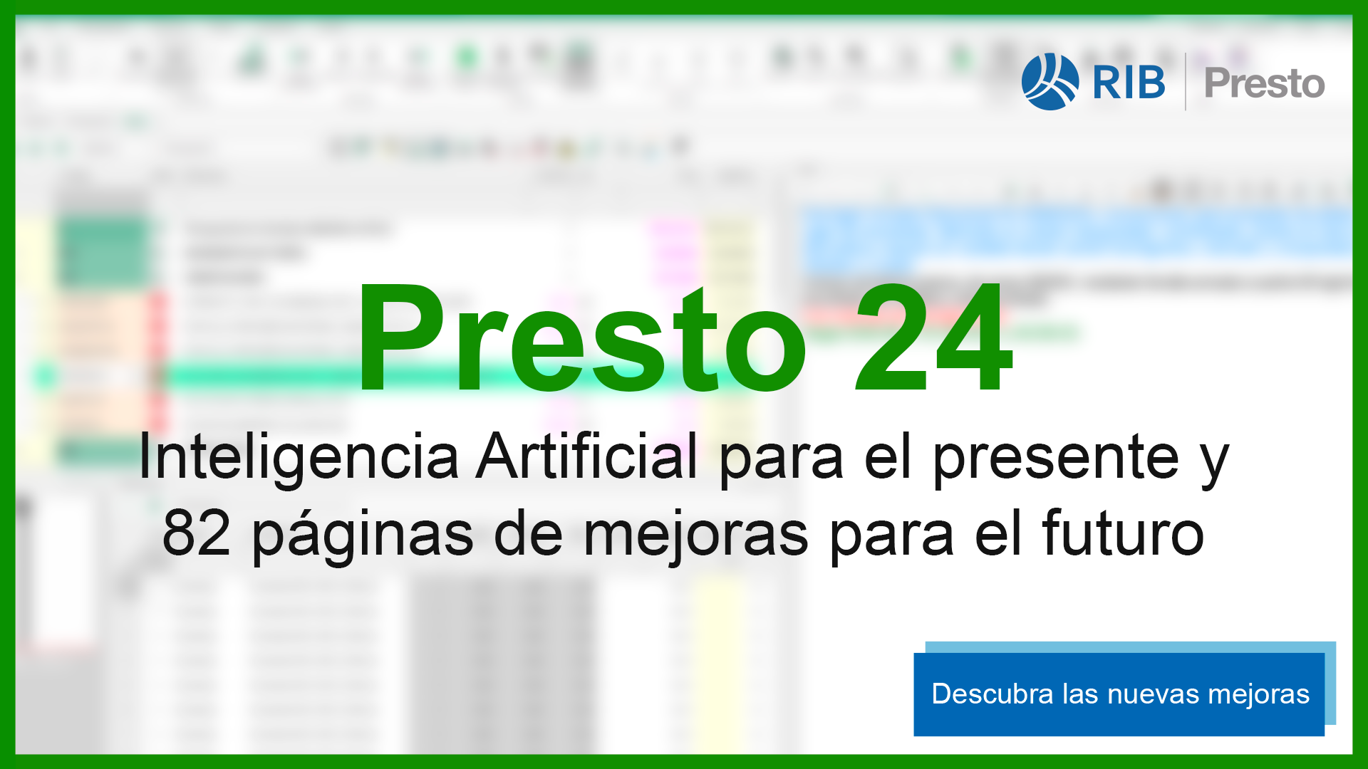 RIB Spain | Presto: Software de presupuestos para la construcción.