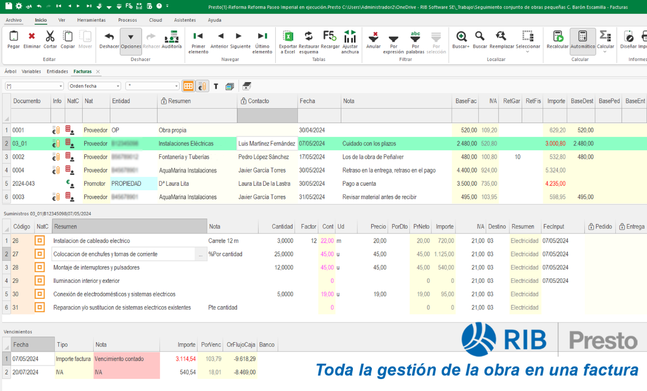 RIB Spain | Presto: Software de presupuestos para la construcción.
